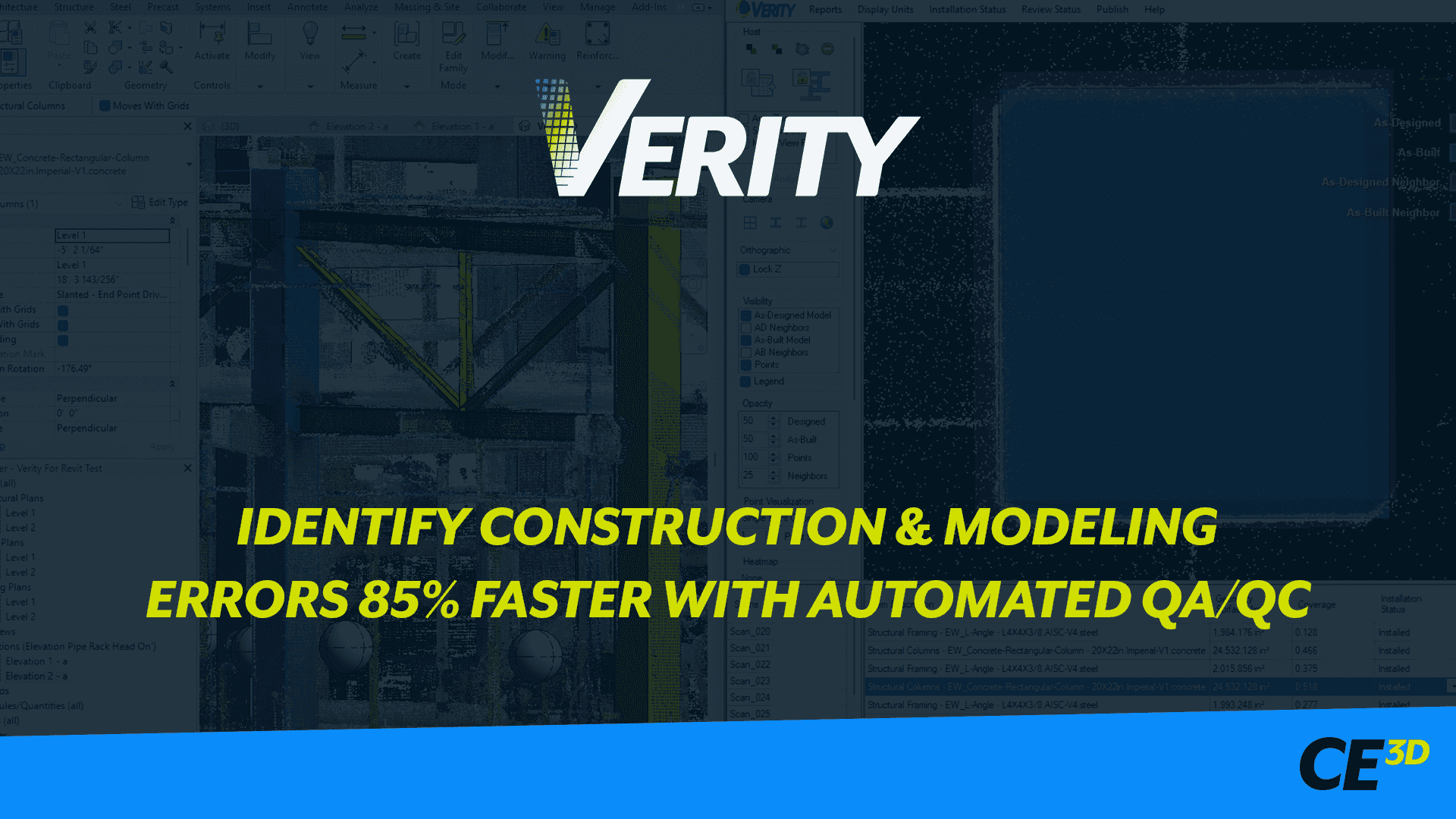 Verity | Construction Quality Control Software | ClearEdge3D